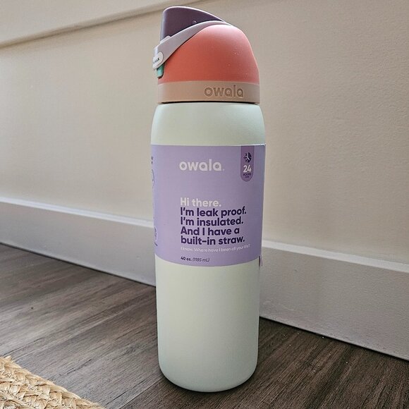 owala | Dining | New Owala Freesip 4oz Stainless Steel Bottle Surfs ...